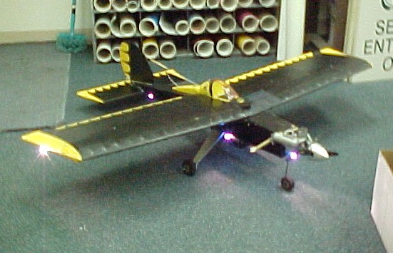 Batman themed Radio Control Airplane